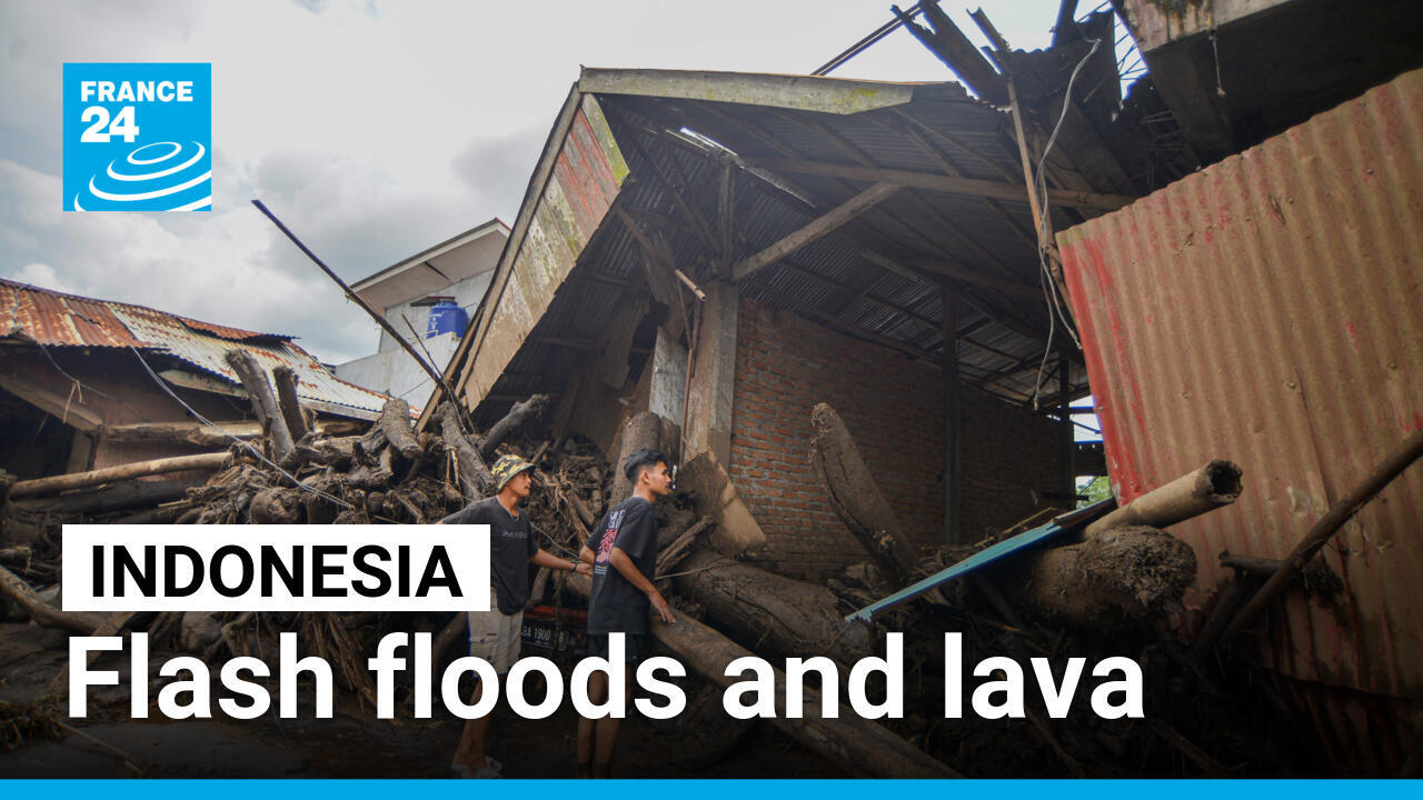 Dozens killed in cold lava mudslides, flash floods in western Indonesia - France 24